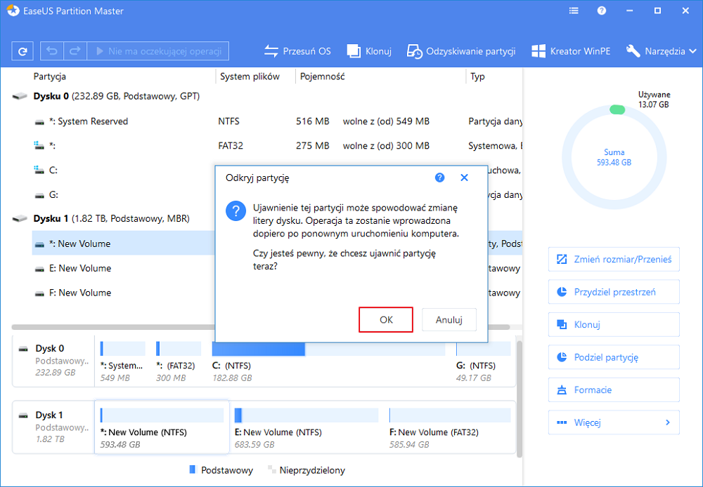 Jak znaleźć ukrytą partycję lub ukryć partycję w systemie Windows 10 ...